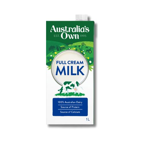 Australia's Own Full Cream UHT Milk (1L) | Shopee Singapore