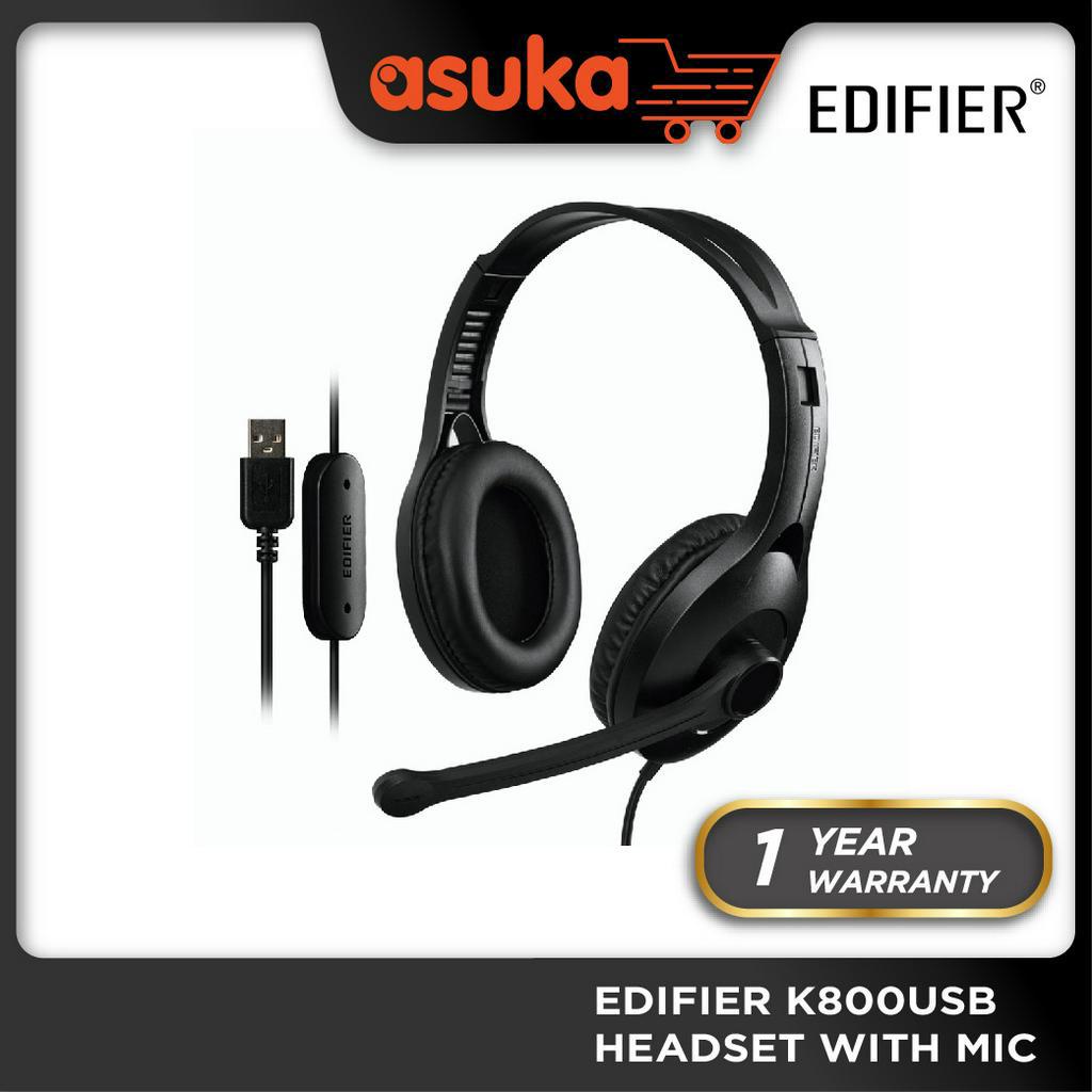 Edifier K800USB / K800 USB Headset With Mic | Shopee Singapore
