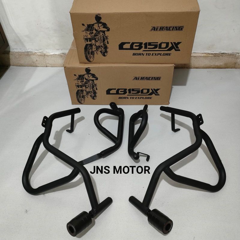CRASHBAR HONDA NEW CB150X TUBULAR BODY PROTECTOR CB150X NEW FREE JALU ...