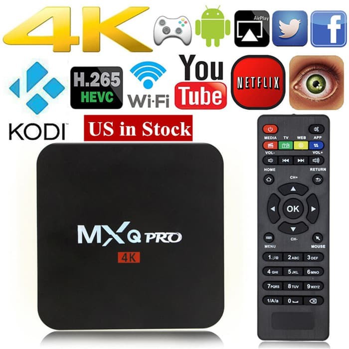 Android TV Box MXQ-Pro 4K Smart Android TV Box | Shopee Singapore