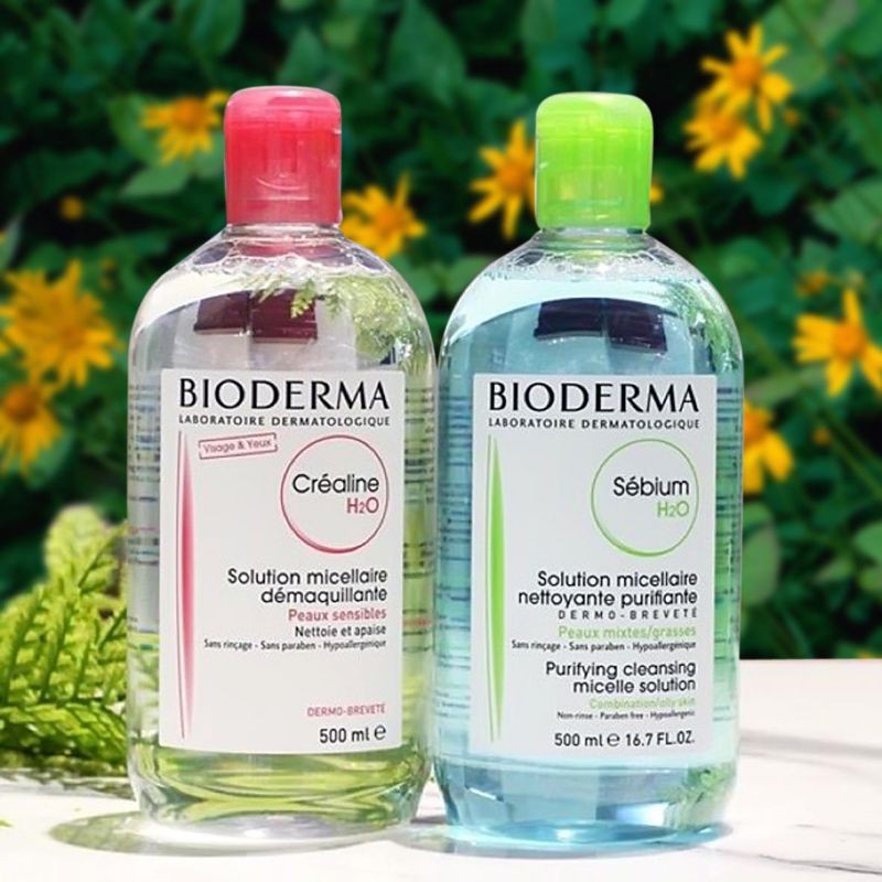Genuine French Bioderma H2O Makeup Remover (100ml ~ 500ml) | Shopee ...