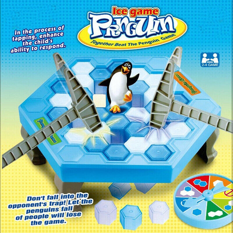 Larger Size Save the Penguin Don't Break The Ice Penguin Trap Party ...