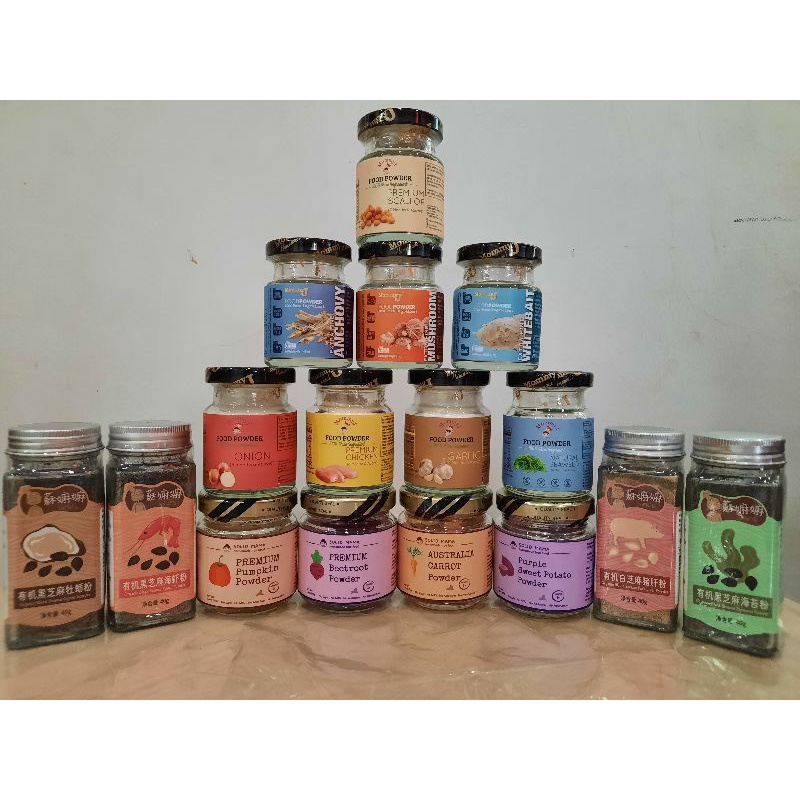 Vegetable Powder/Salmon Floss/Silverfish/Gangyuzai/Mushroom/Scallop ...