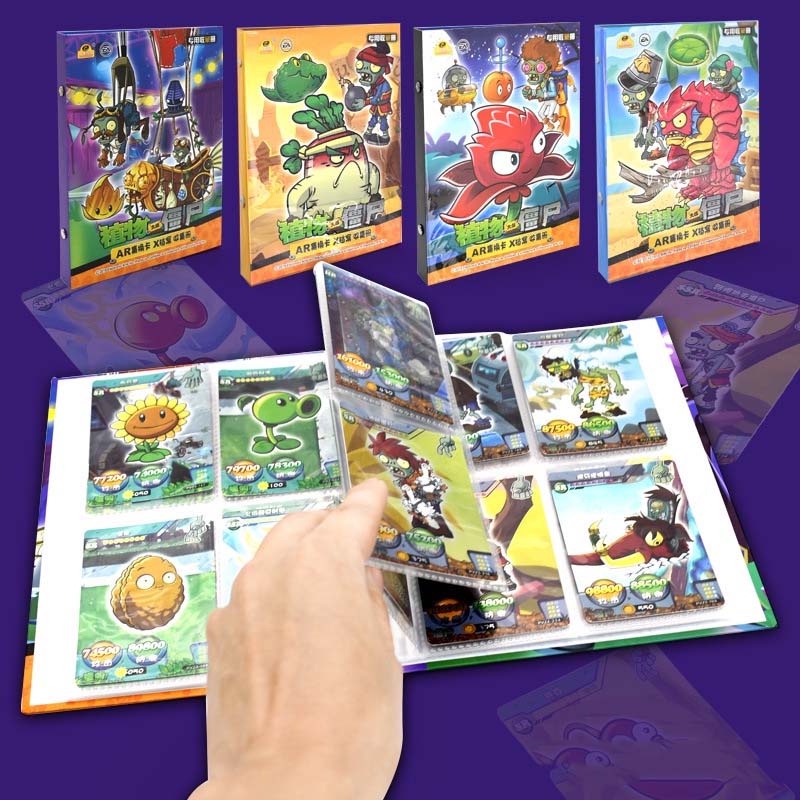 Genuine Plants vs. Zombies Toy Card AR Trading Card X File Set Full Set ...