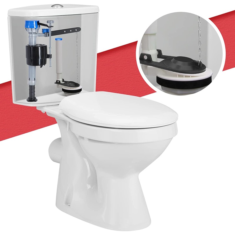 YJCNELCR Toilet Flapper Long Lasting Rubber Water Saving Flush for ...