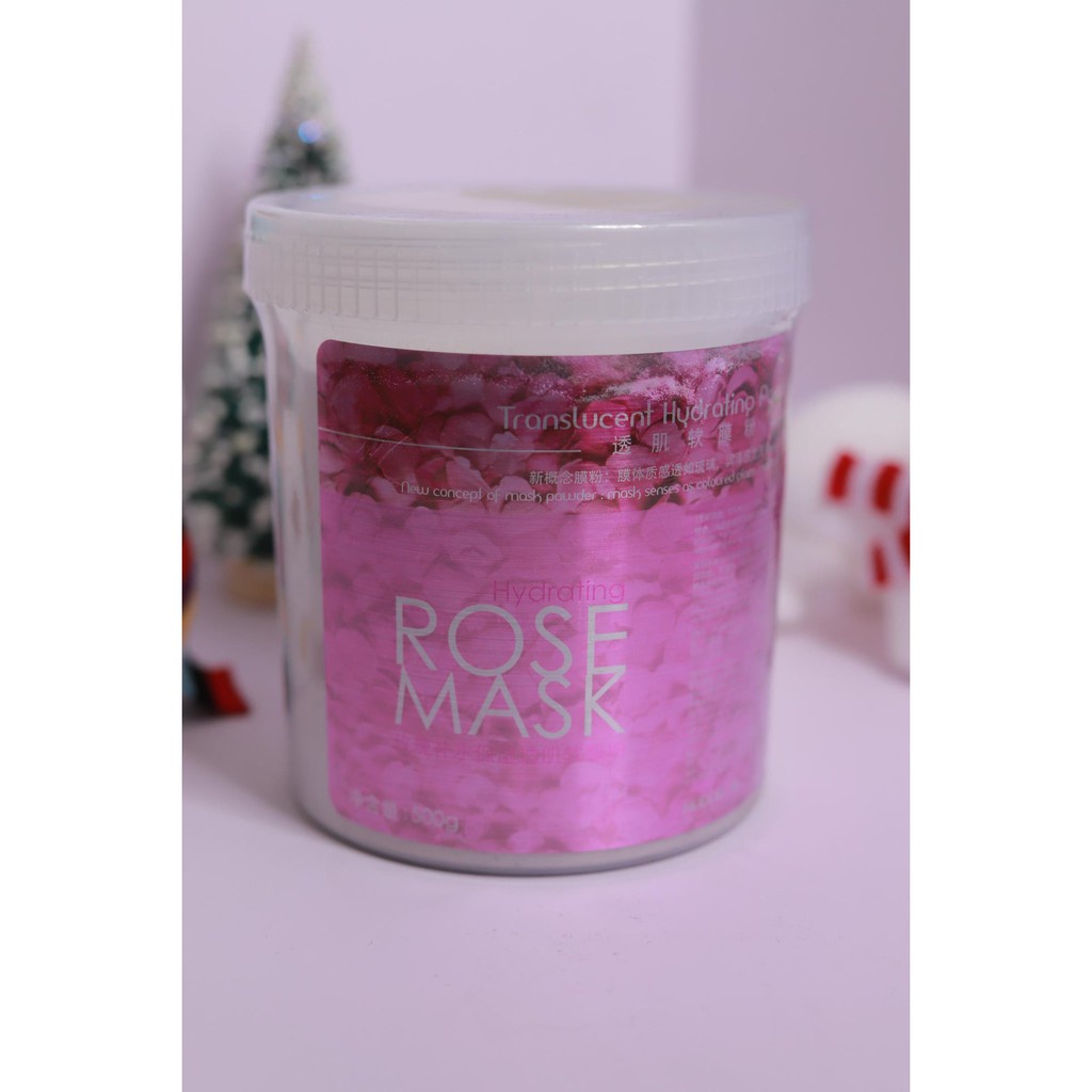 [CH-Genuine] Rose Powder Mask, Rose Collagen Mask + Premium Box + 900 ...
