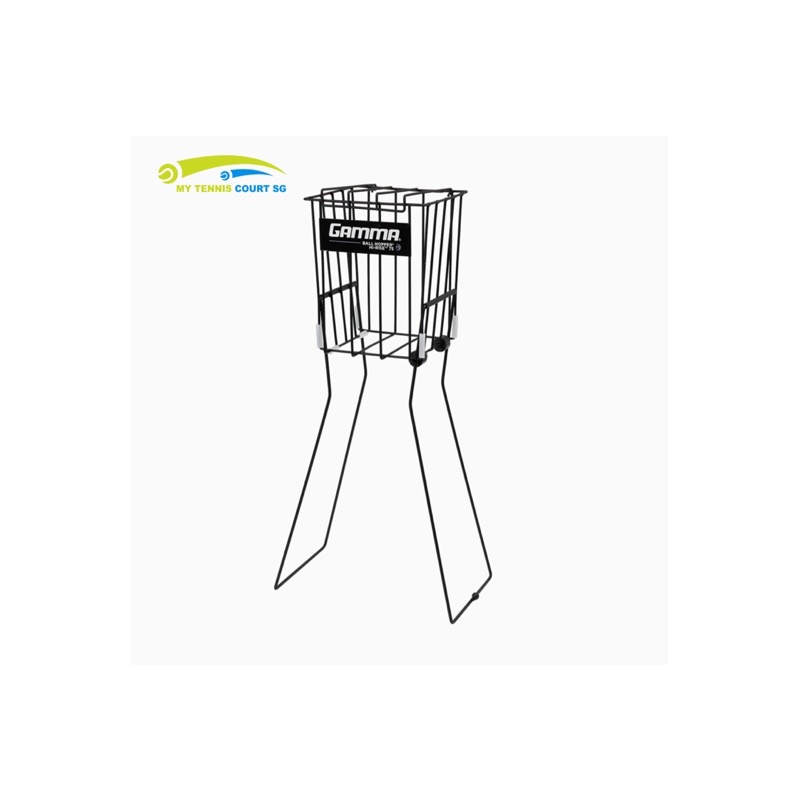 Gamma Tennis Ball Basket Hopper Cart Picker Hi-Rise | Shopee Singapore