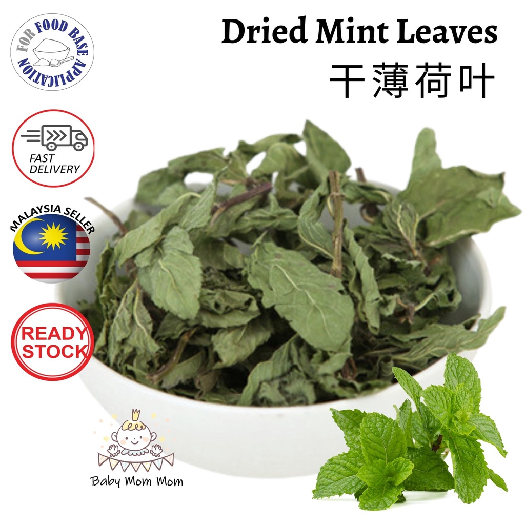 Organic Dried Mint Leave | - Dry Peppermint leaf - Daun Kering Pudina ...