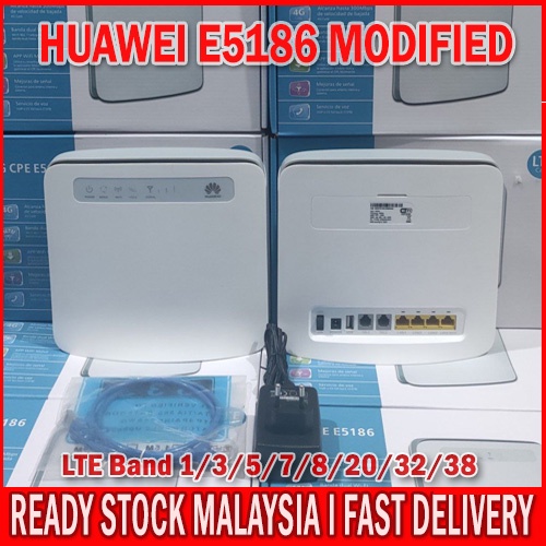 Huawei E5186 E5186s-22a Modified Modem Router Unlimited Hotspot WiFi ...