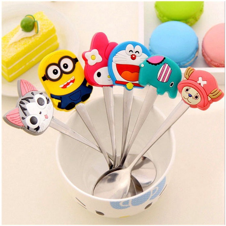 Teaspoon Cute Cute Cartoon Little Baby Character Doraemon Melody ...