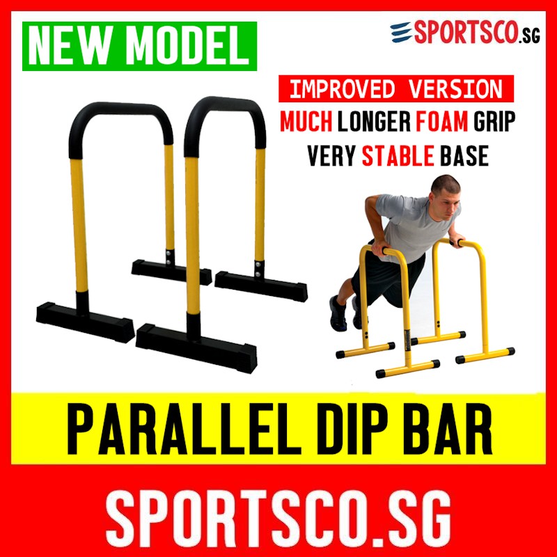 🇸🇬 SPORTSCO Parallel Dip Bar Station / Equalizer Bar - Ship from SG ...