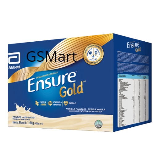 Ensure Gold 2.2kg / 2.4kg Vanilla / Wheat / Coffee | Shopee Singapore