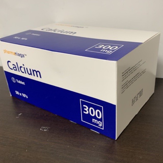 Calcium Pharmaniaga 300mg tablets expire 31/5/2026 | Shopee Singapore