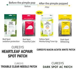 [CURESYS] 4 types of skin trouble patches (Heartleaf ACpair Spot Patch ...