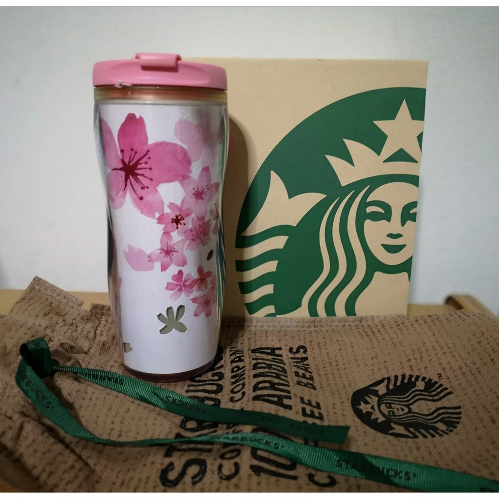 Starbucks Glass Starbucks Thumbler Thumbtack 12oz Slim Looky Lu Sakura ...