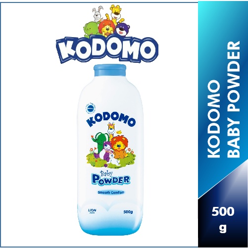 Kodomo Baby Powder Smooth Comfort, 500g | Shopee Singapore