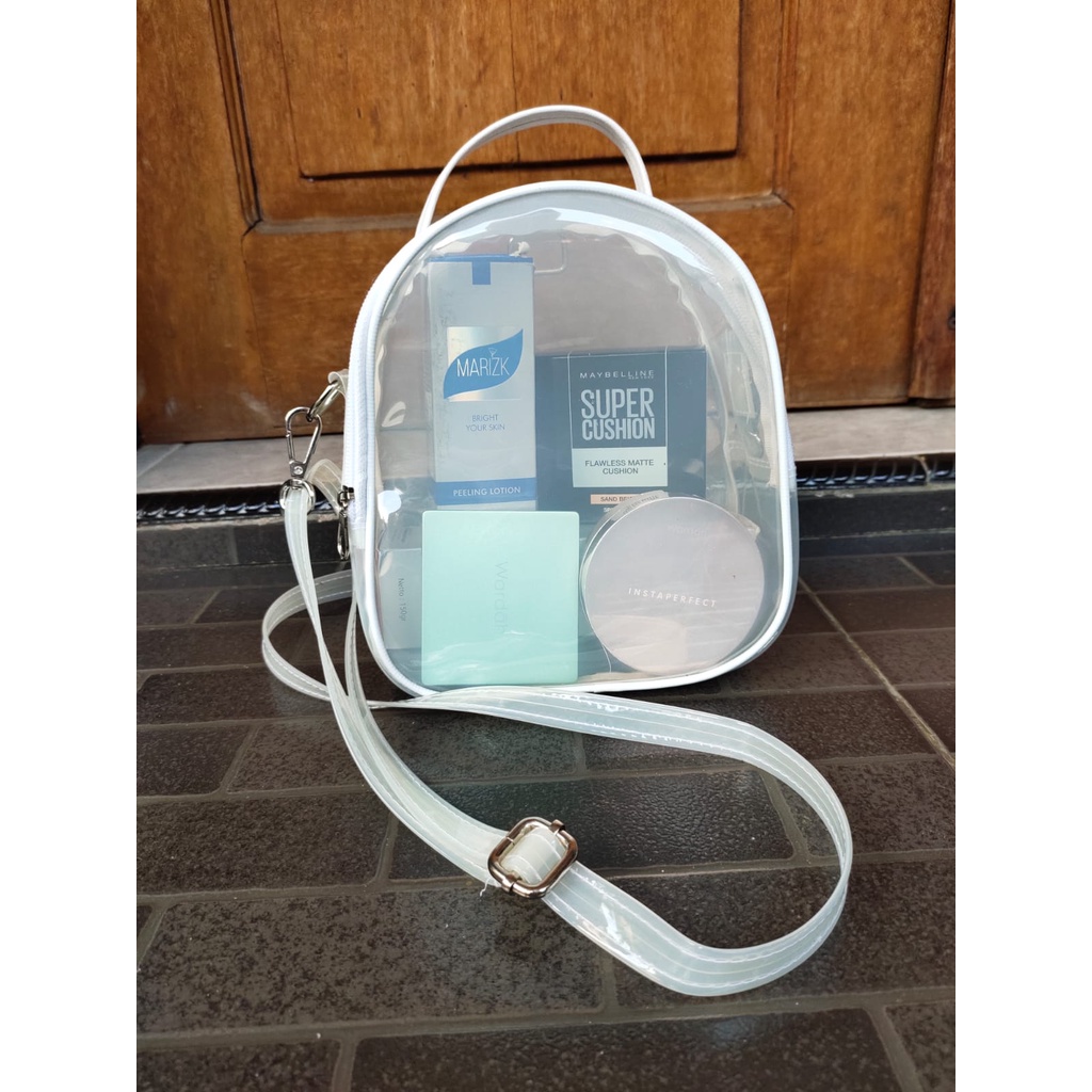 Mika pvc Backpack Concert Bag (Aline) | Shopee Singapore