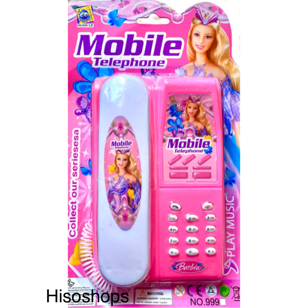 Princess Mobile Telephone Phone Children's Toy World Development Toys ...