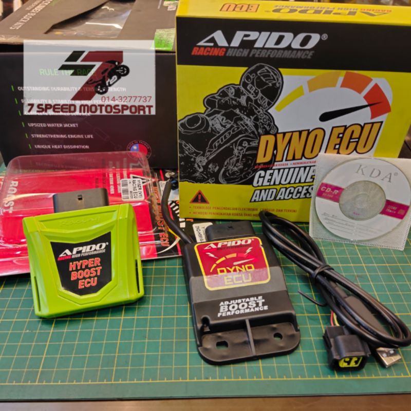 APIDO RACING ECU (NOT DYNO) & DYNO ECU FOR YAMAHA Y15ZR V1-V2/ Y16ZR ...