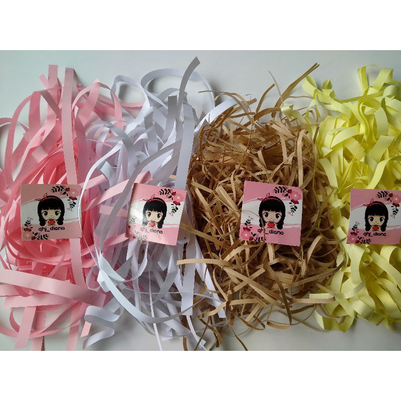 Shredded paper Colored shredded paper Cutting paper shredded paper Cut ...