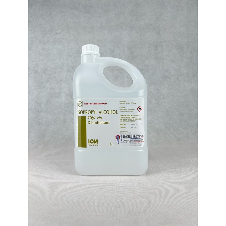 ICM Isopropyl Alcohol for Surface Disinfection with 70% IPA | Shopee ...