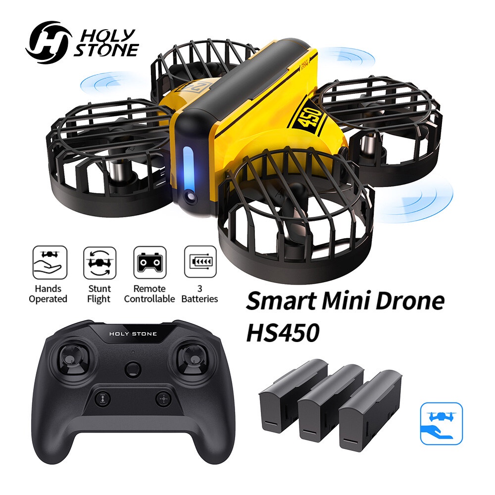 Holy Stone Original Official HS450 Mini Drone, Hand Operated and Remote ...
