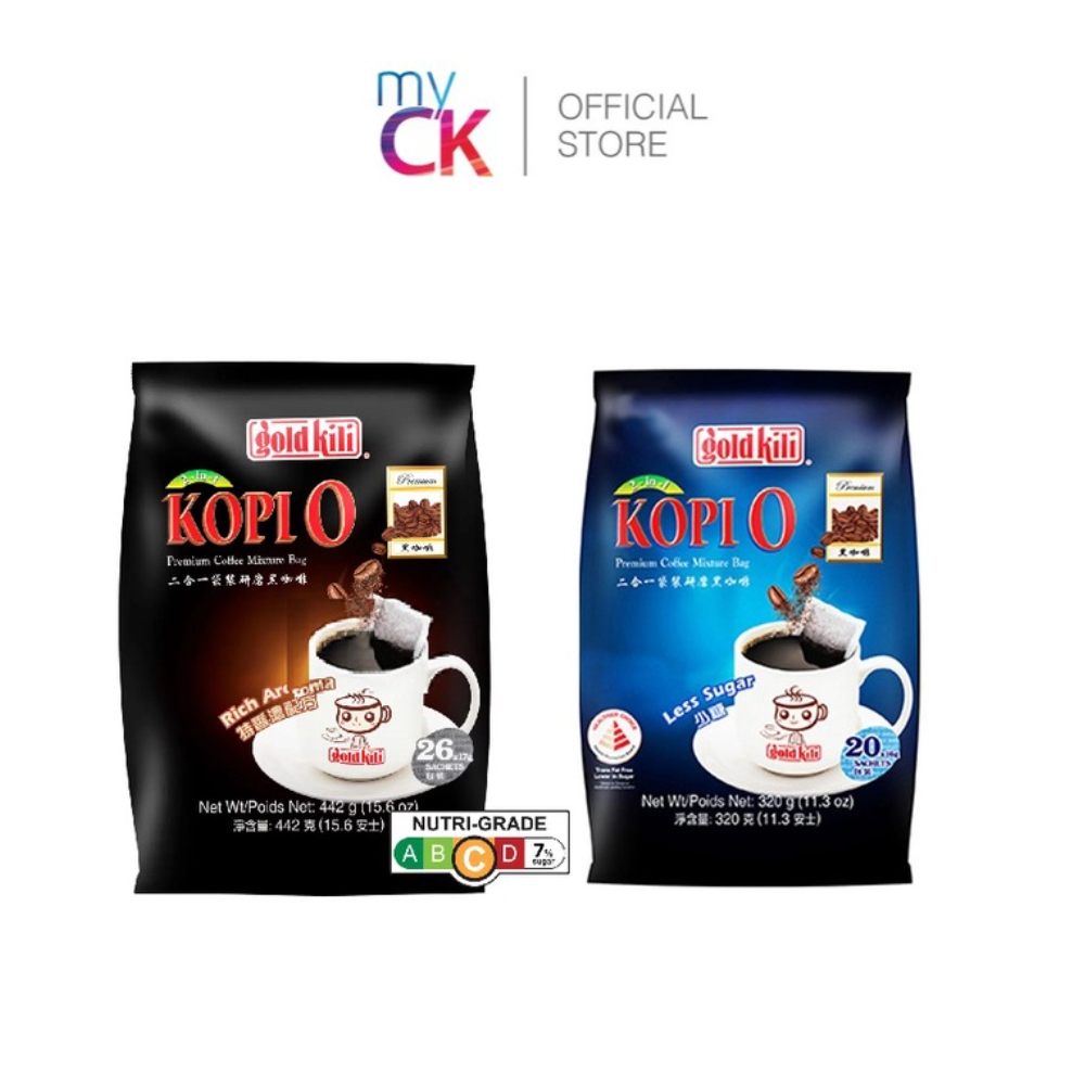 (Bundle of 4) Gold Kili Coffee Premium Kopi O 2 in 1 | Shopee Singapore