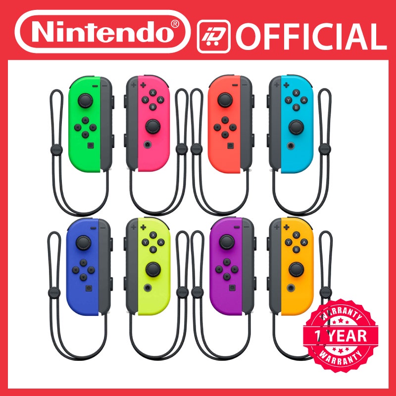 Nintendo Switch Joy-Con Set (L+R) - 1 Year Local Warranty | Shopee ...