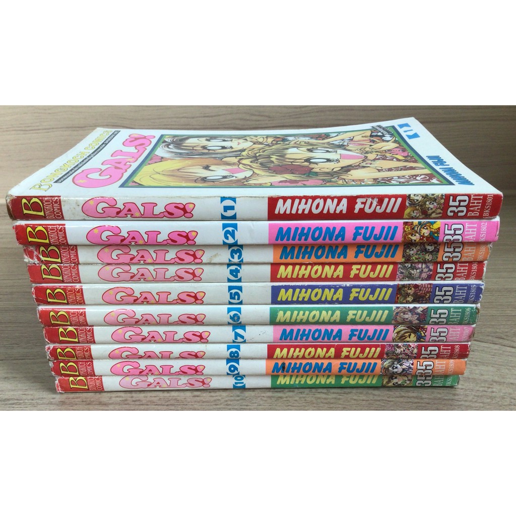Second-Hand Comics Bongkoch GALS Volumes 1-10 (Complete) (Sold ...