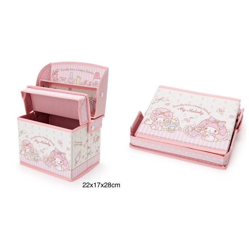 My Melody Tabletop Storage Box | Shopee Singapore