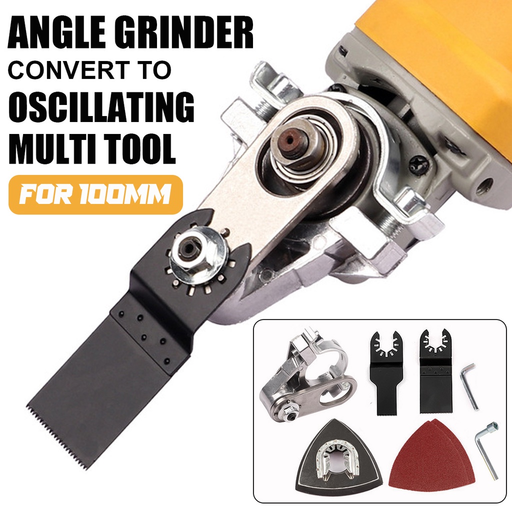 Universal Angle Grinder Cordless Oscillating Multi Conversion Tool Head ...