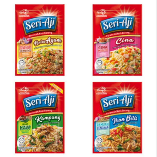 Ajinomoto Aji Series Fried Rice Seasoning Powder for Anchovies, Village ...