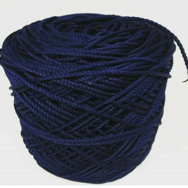 Super Navy Blue Polyester Knitting Yarn 055 (100gram) | Shopee Singapore