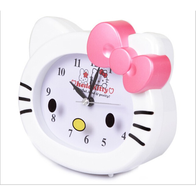 Hello Kitty Alarm Clock Digital Clock Children Desk Clock Kids Gift ...