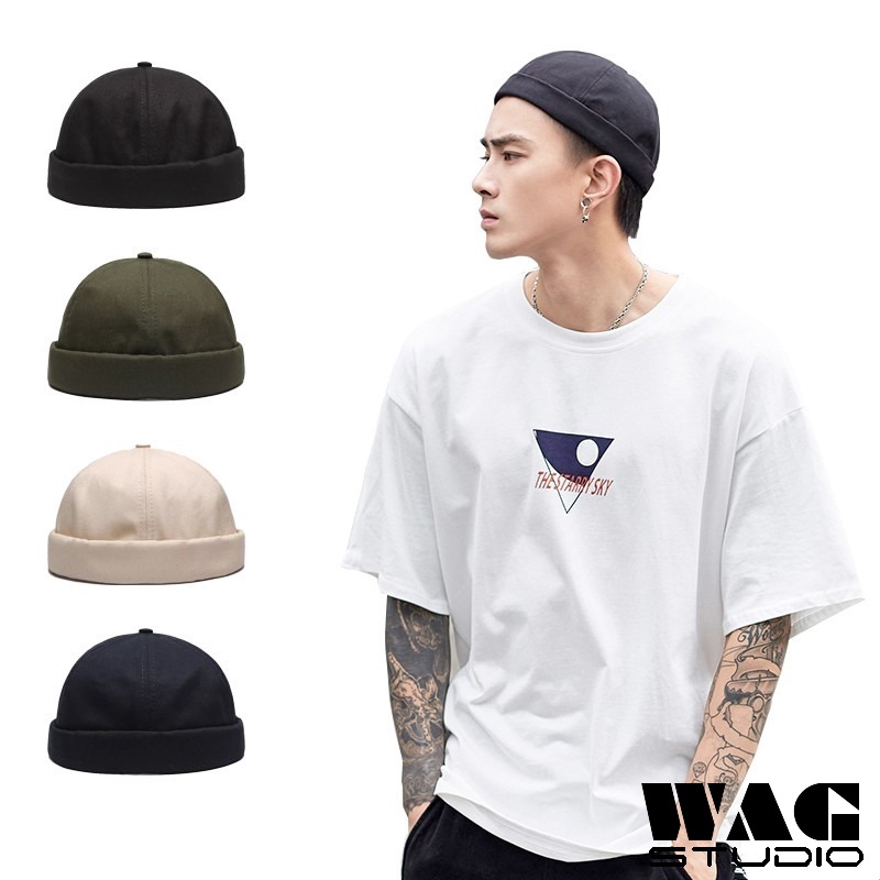 WAG Hat | Ready Stock Vintage Cotton Mikihat Sailor Cap Men Women Hip ...