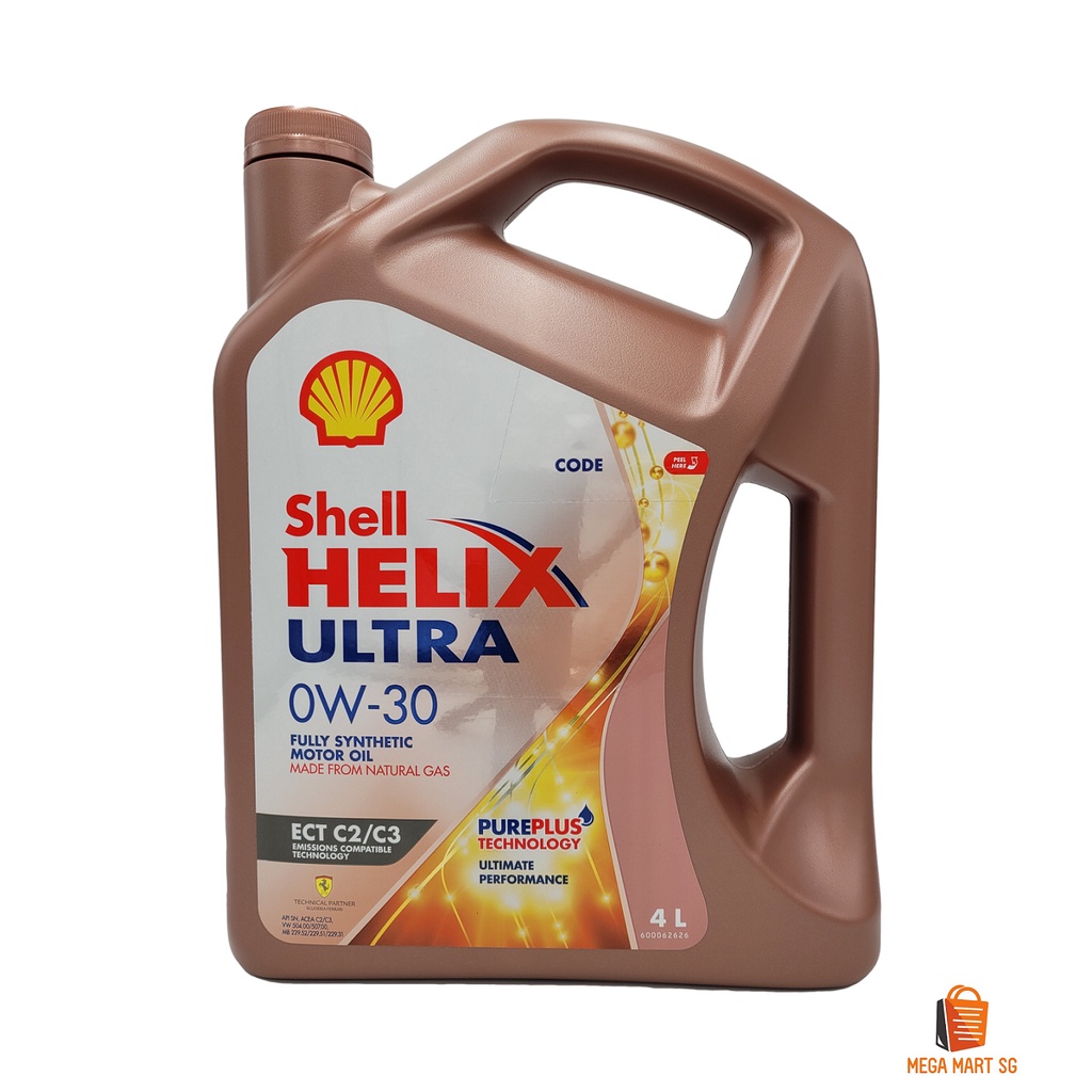 Shell Helix Ultra 0W30 C2/C3 Engine Oil | Shopee Singapore