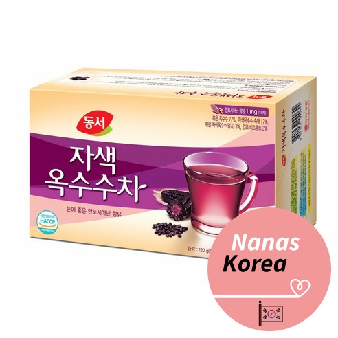 [Korean Tea] Dongseo Purple Corn Tea 1.5g 40T/70T (Violet/Teabag ...