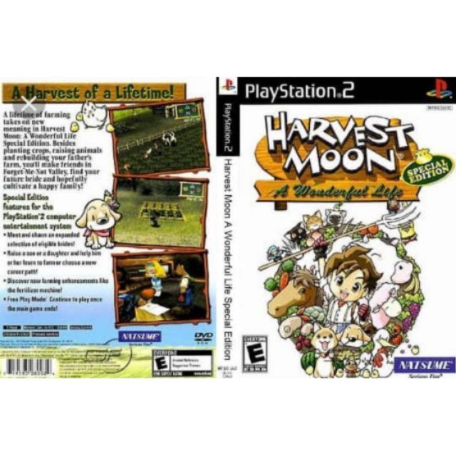 PS2 GAME COLLECTION (Harvest Moon: A Wonderful Life) | Shopee Singapore