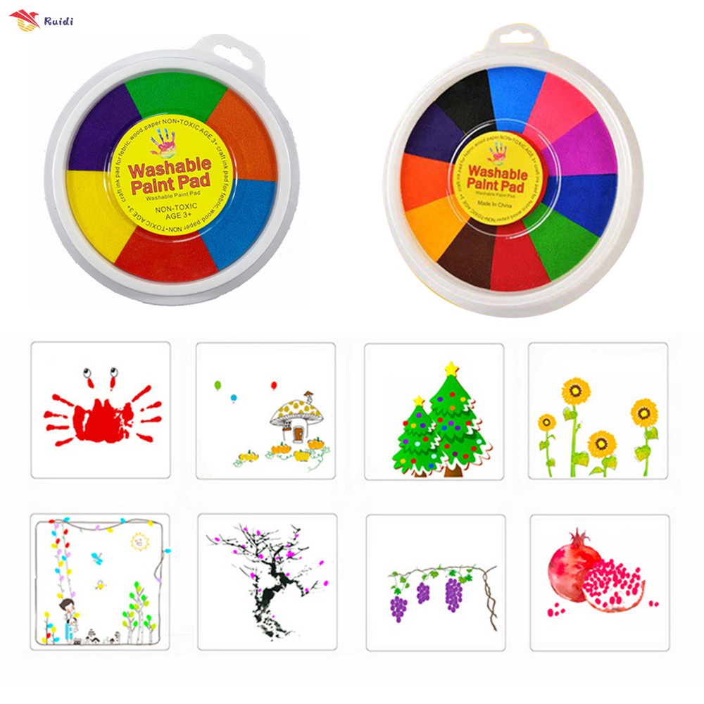Funny Finger Diy Painting Kit Finger Drawing Toys Educational Tool Mud ...