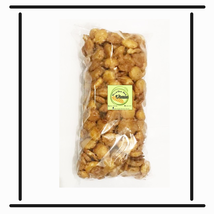 Sweet Round Belinjo / sweet mlinjo snacks / sweet melinjo snacks 200g ...