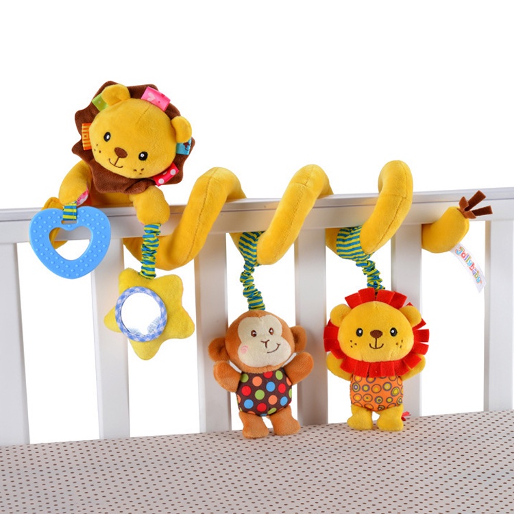 Baby Cot Stroller Spiral Activity Toy Toys - Lion | Shopee Singapore