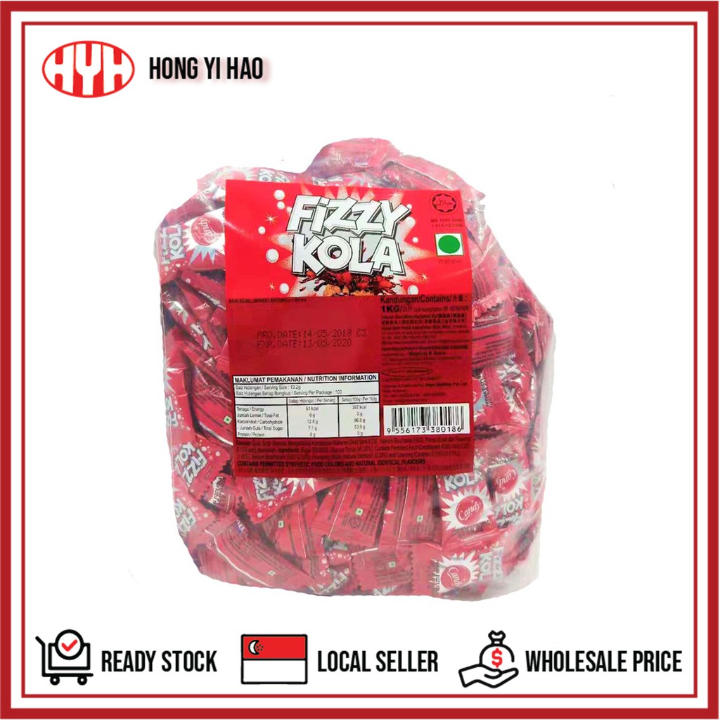 Fizzy Kola Candy (1kg) | Shopee Singapore