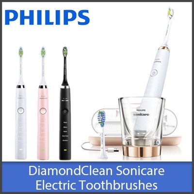 Philips Sonicare HX9350/60 DiamondClean Classic Rechargeable Electric ...