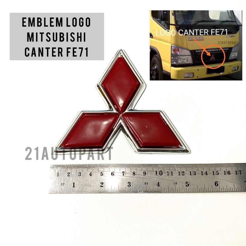 Mitsubishi Emblem three diamond logo colt diesel canter | Shopee Singapore