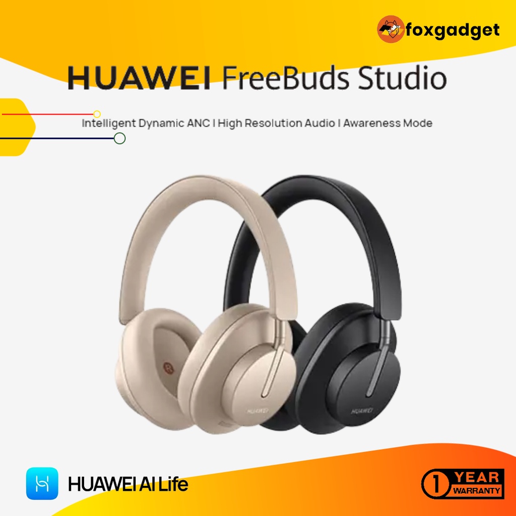 Huawei Freebuds Studio - - 1 Year Huawei Warranty | Shopee Singapore