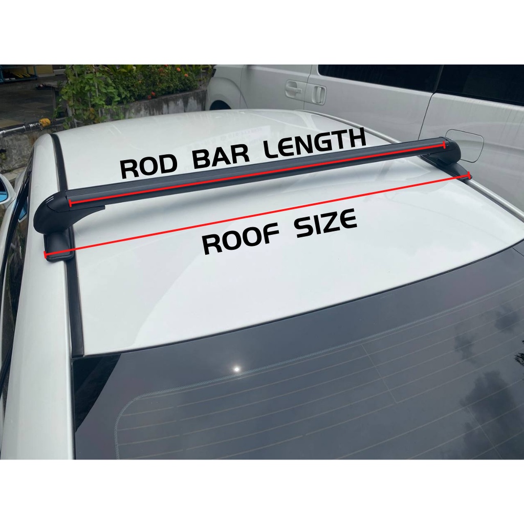 Roof Bar Roof Rack Mounting Cargo Luggage Carrier Cross Rail Bar (Bar ...