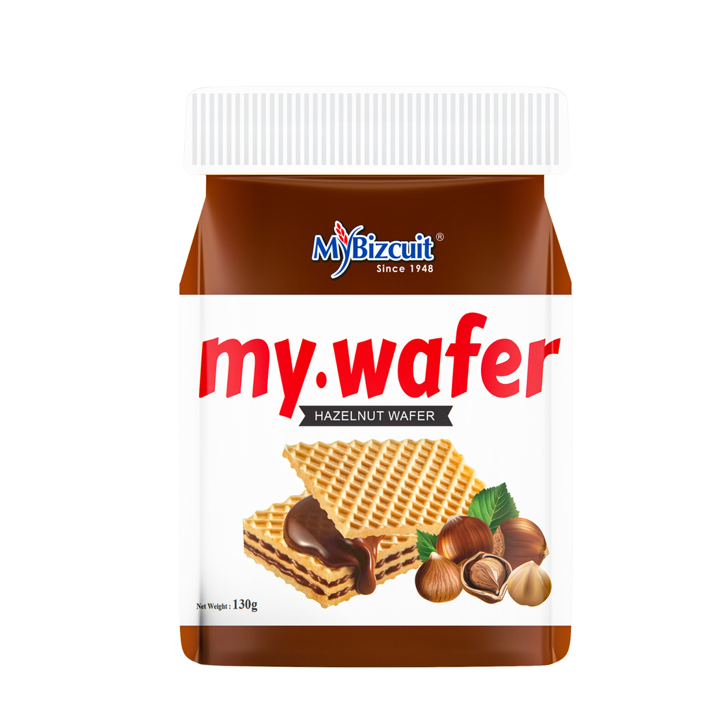 MyBizcuit Mywafer Hazelnut 130g | Shopee Singapore