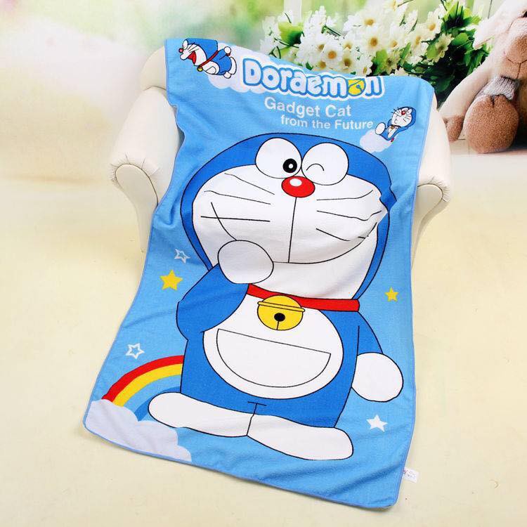 DORAEMON Tuala Cartoon Bath Towel (70 X 140 cm) (T) | Shopee Singapore