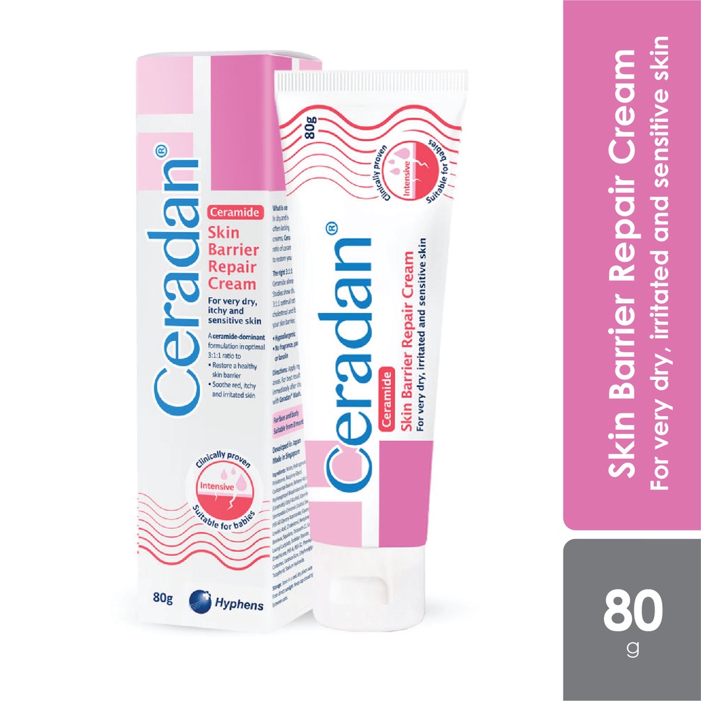 [EXP: 05/25] Ceradan Ceramide Skin Barrier Repair Cream (80g) | Shopee ...