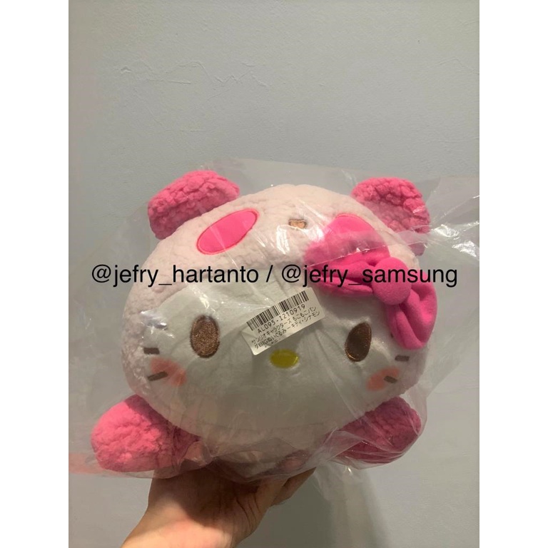 Toreba Imported Hello Kitty Panda Fluffy Doll Original Sanrio Japan ...